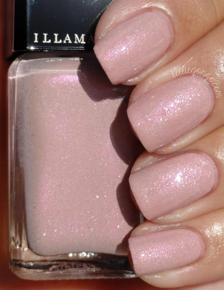 KellieGonzo: Illamasqua Pink and Original Raindrops Swatches and Review
