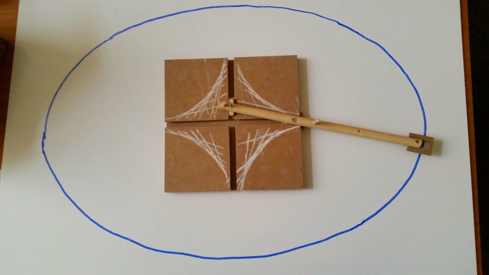 Aprender y enseñar Matemáticas: Elipsógrafo o compás de Arquímedes ...