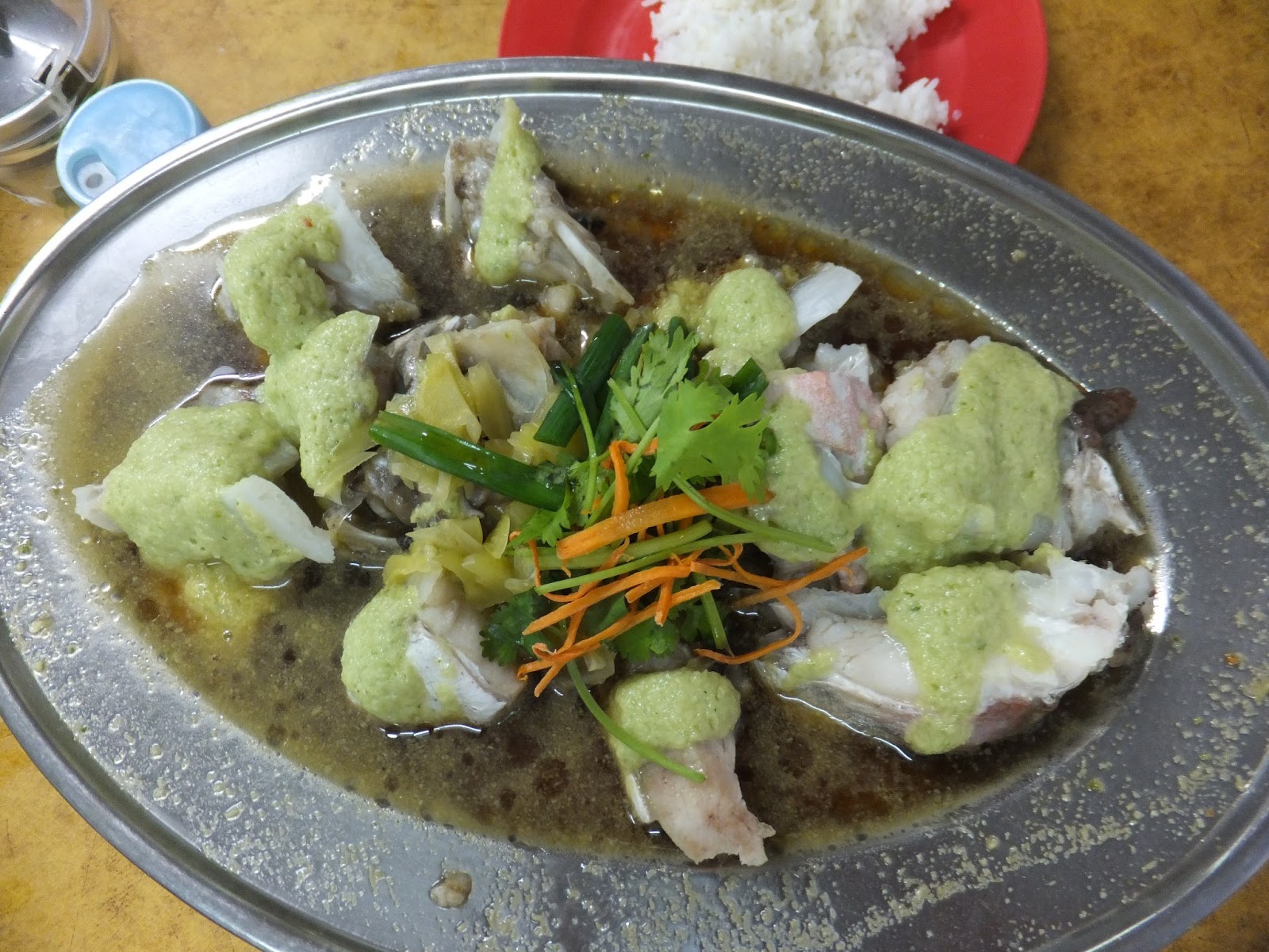 haPpY HaPpY: Steamed Fish @ Serdang Lama