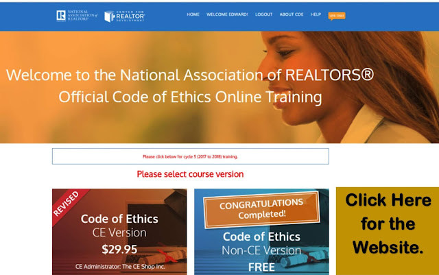 Alpha Documents: Mandatory NAR Code of Ethics Training