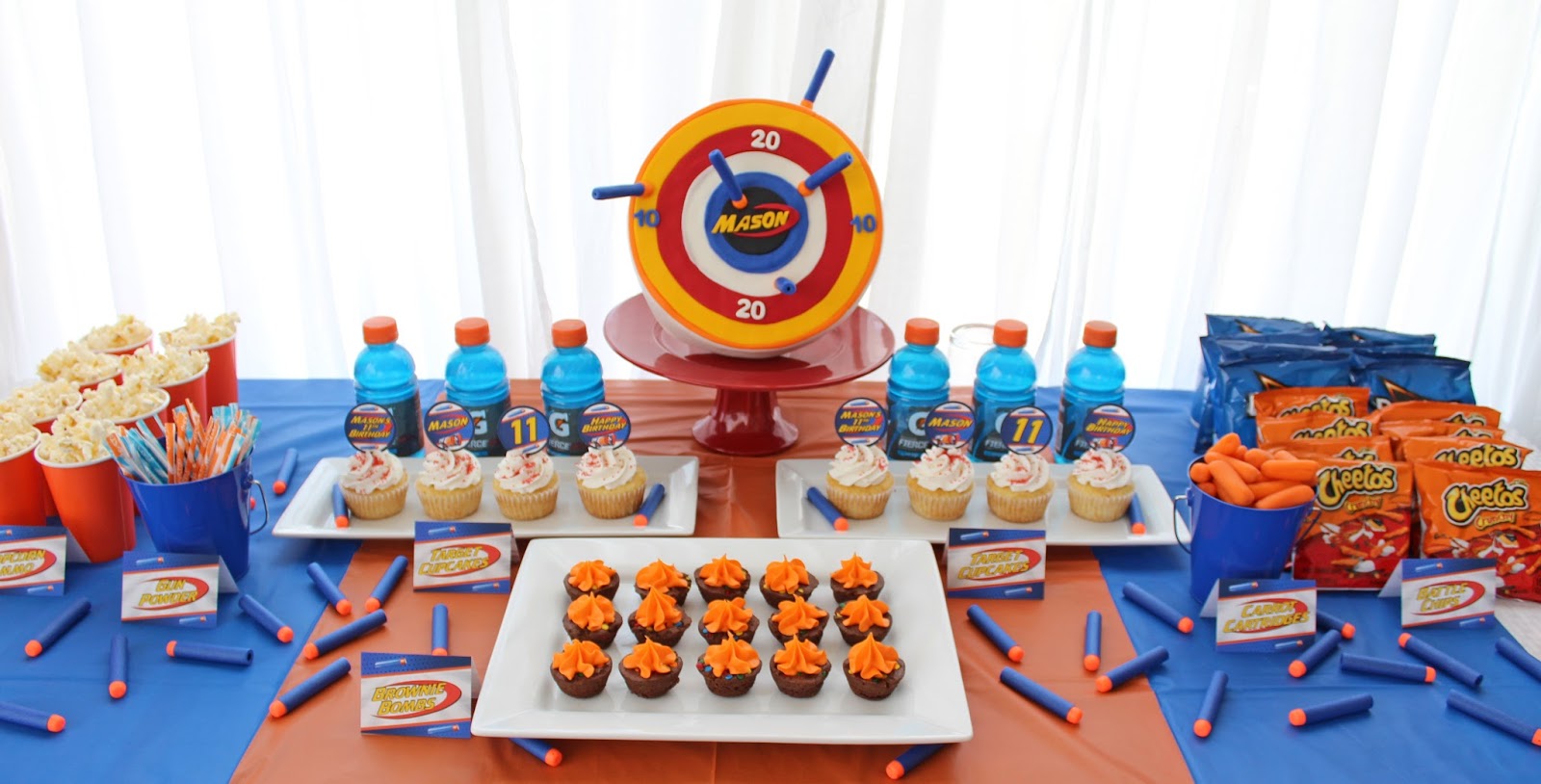 Sweeten Your Day Events: Nerf War Birthday Party