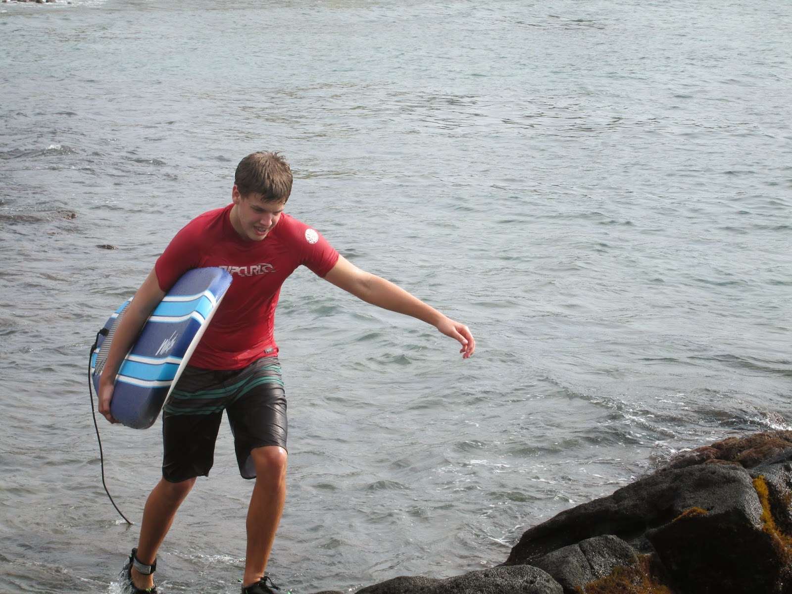 Family Travel Blog : Hawaii Daily Photo: One of my surfer boys