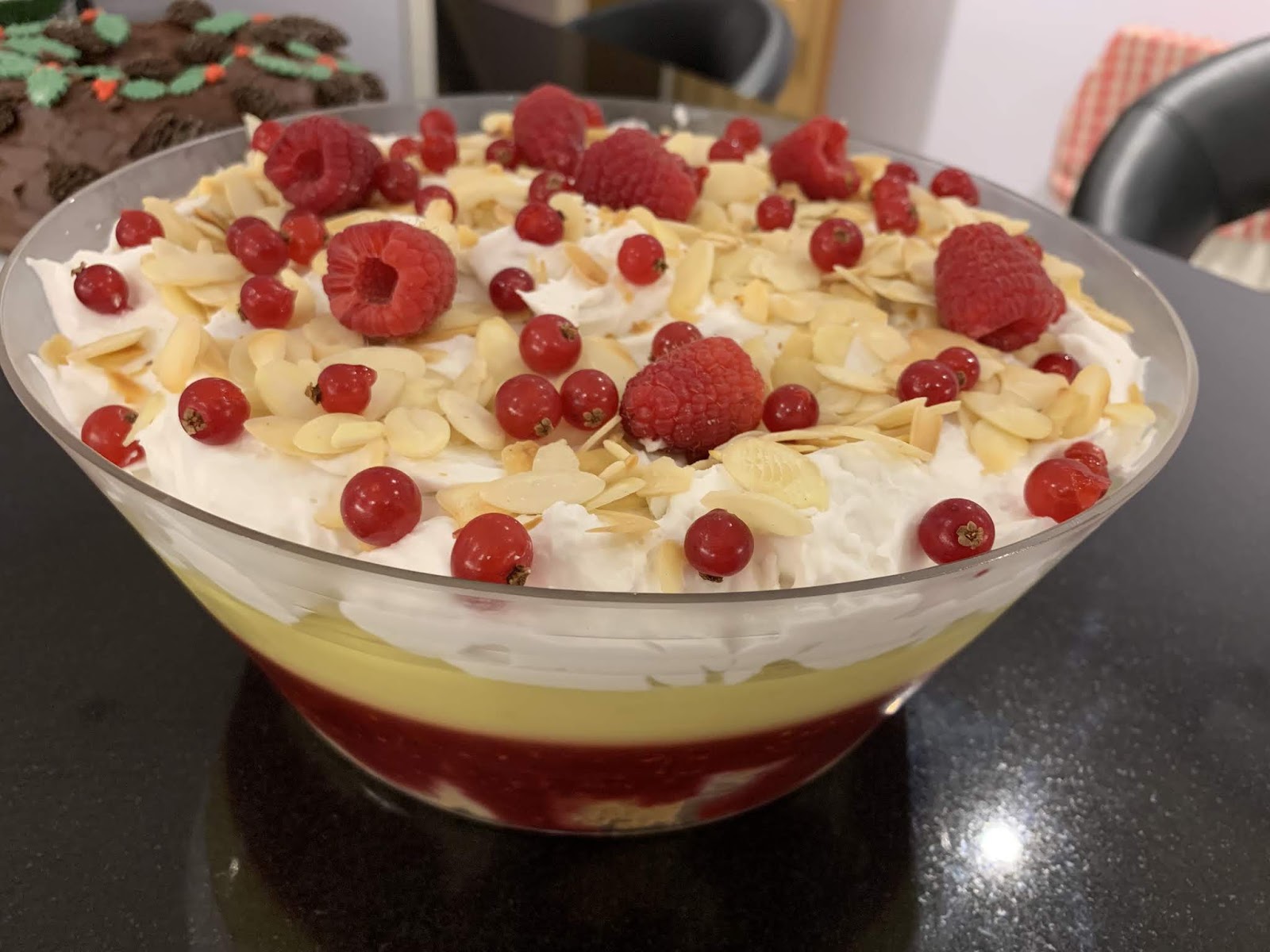 Yummy Mummy: Vegan Raspberry, Almond and Sherry and Saffron Trifle