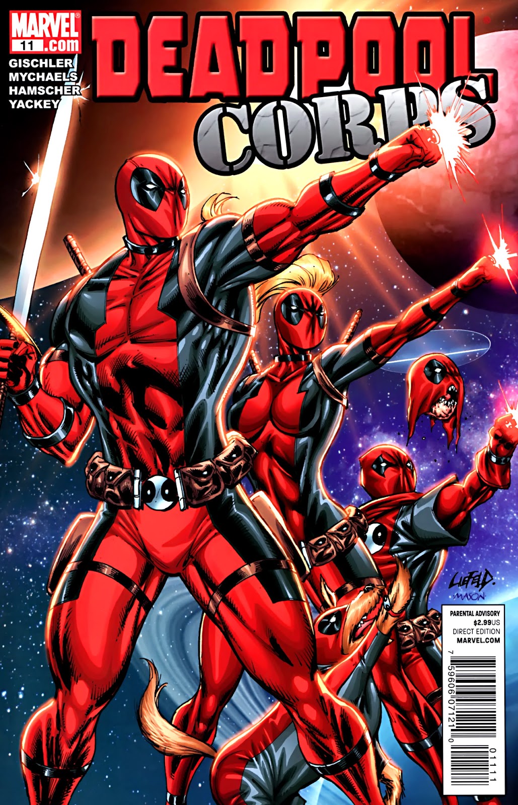 Deadpool Corps, incluido "Prelude a Deadpool Corps"