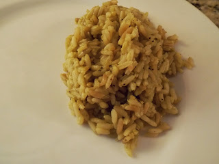 Pithy's Kitchen: Green Rice