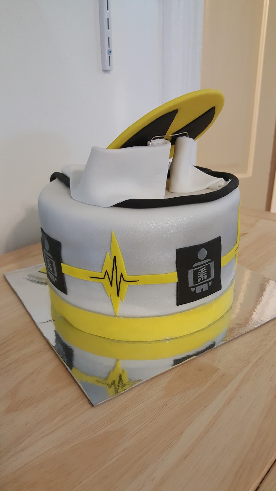 For the Joy of Cake: Radiation therapy cake