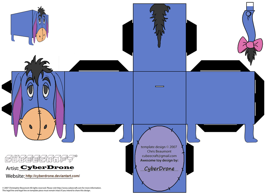 De cubeecraft y algo más: Cubeecraft Winnie the Pooh