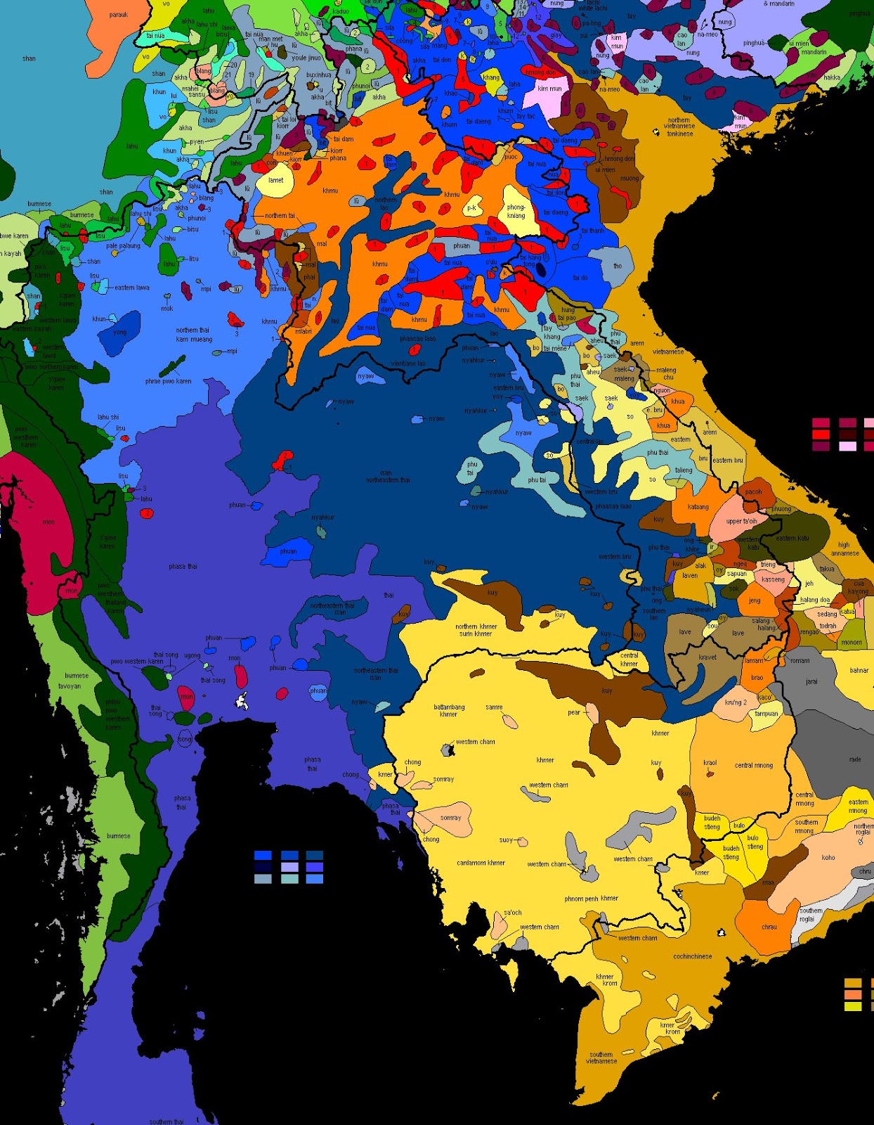 FolkCostume&Embroidery: Overview of the Costumes of the Tai Peoples, part 2