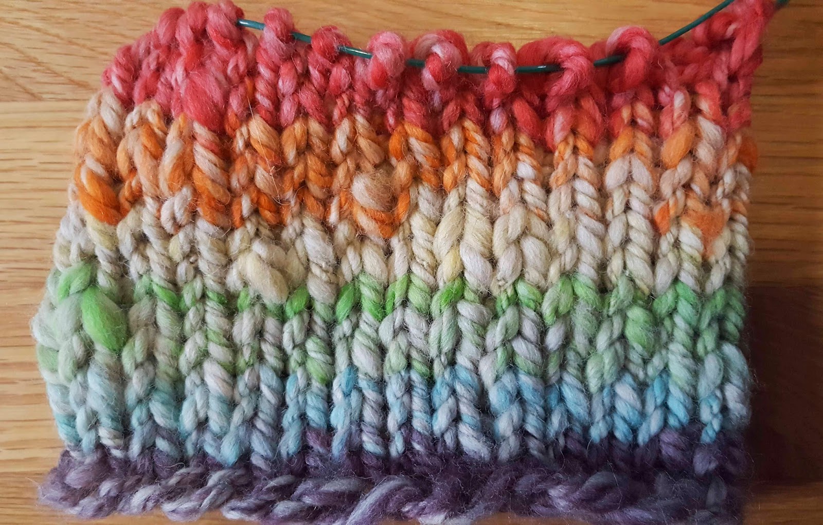 ChemKnits: Behind the Design of the Cloudy Rainbow Hat