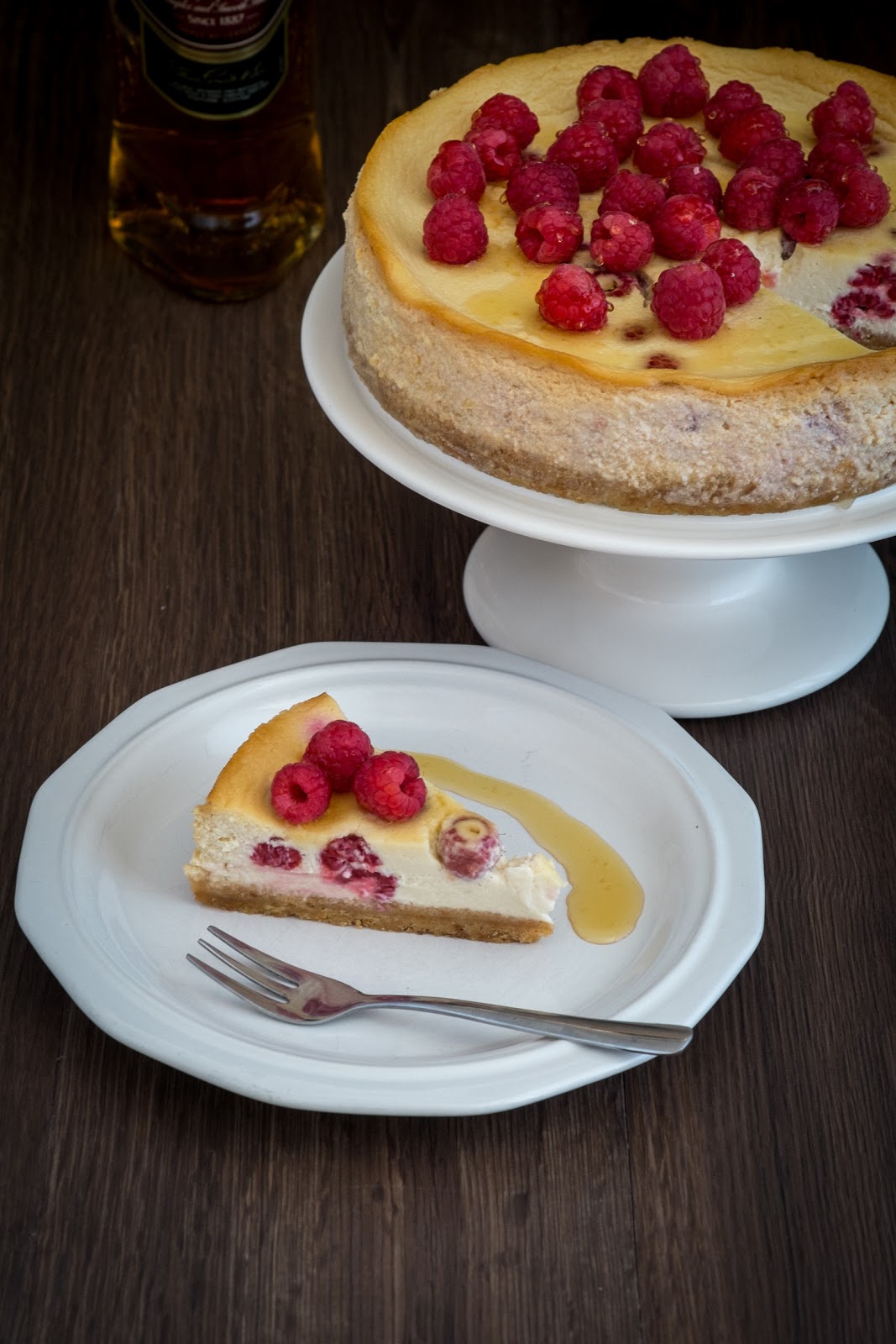 Yue's Handicrafts ~月の工作坊~: Whisky & Raspberry Cheesecake