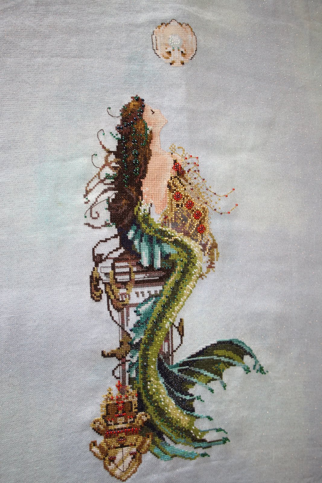 Colours of the Outback: Finished Mirabilia/Nora Corbett Designs