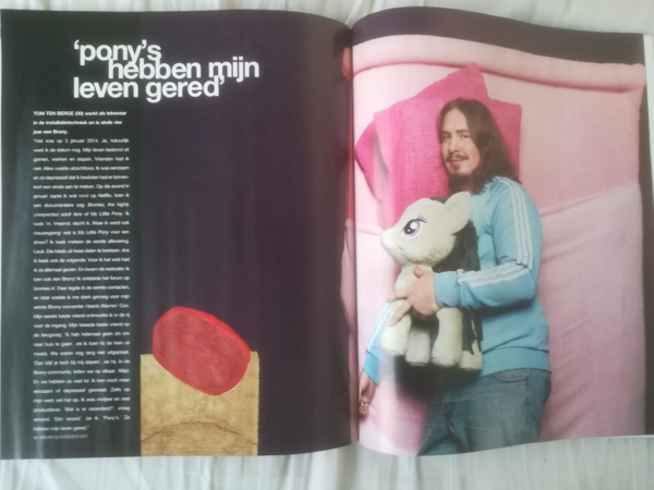 Equestria Daily - MLP Stuff!: Brony Article in Dutch Women's Magazine ...