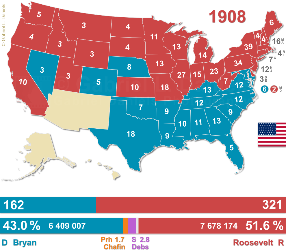 Gabriel Daniels Photography: Vectoring: US presidential election maps