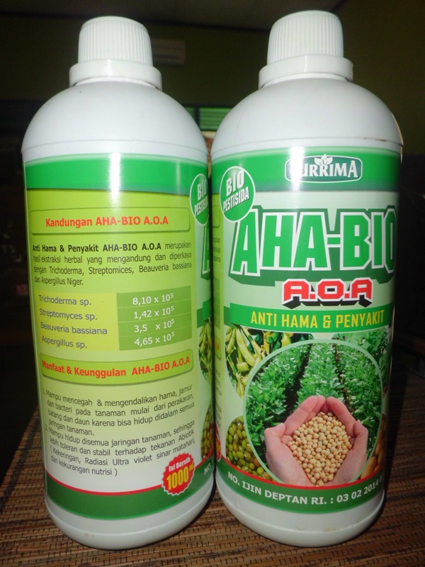 PESTISIDA HAYATI ORGANIK: PABRIK PESTISIDA HAYATI ORGANIK AHA-BIO