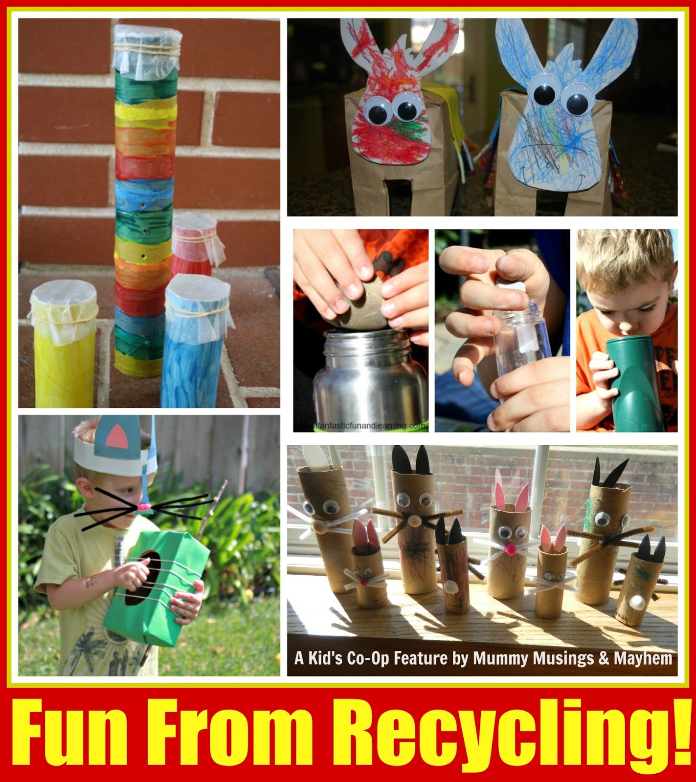 Weekly Kids Co-Op - Fun with Recycling! - The Empowered Educator