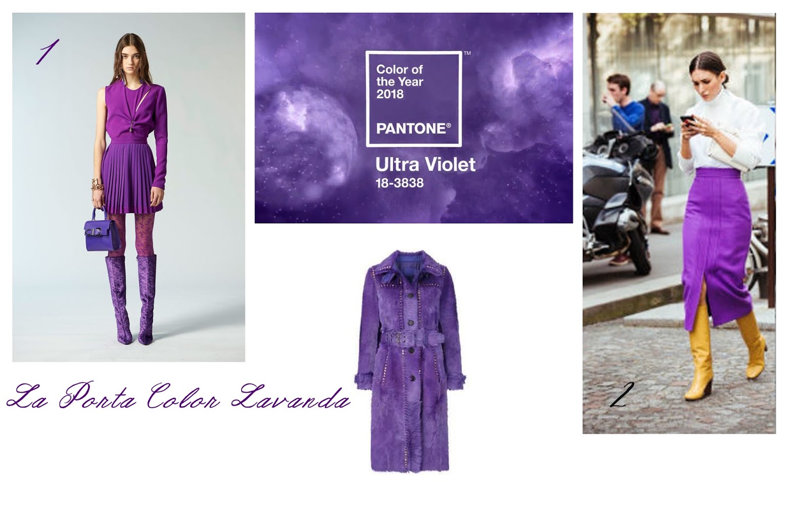 La Porta Color Lavanda: PANTONE 2018: ULTRA VIOLET INSPIRATIONS