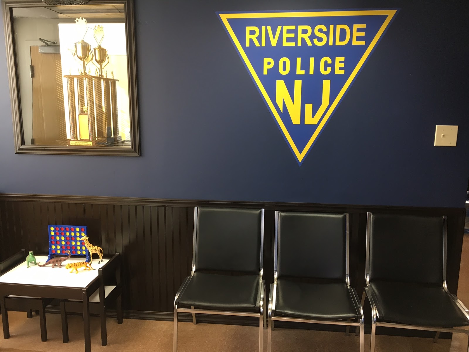 Riverside Police Lobby Updated for Younger Guests