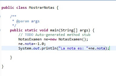 Programacion Orientada a Objetos: Encapsulamiento