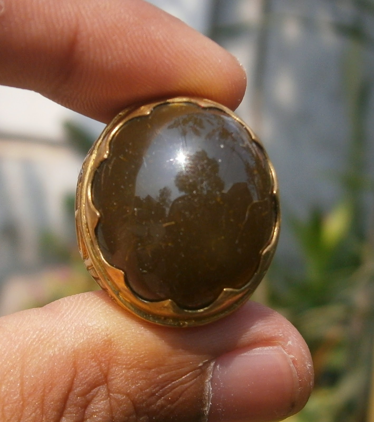 Pesona Batu Akik: BGR54- Batu Coklat Garut