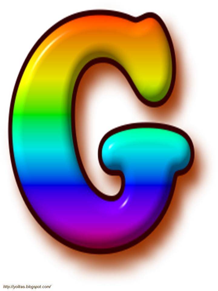 Alfabeto arco iris. - Oh my Alfabetos!
