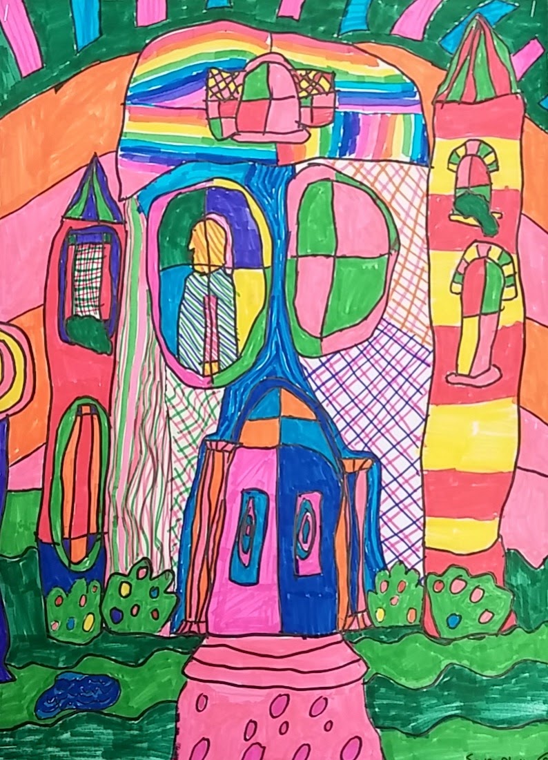 Art with Mrs. Seitz: Hundertwasser Architecture