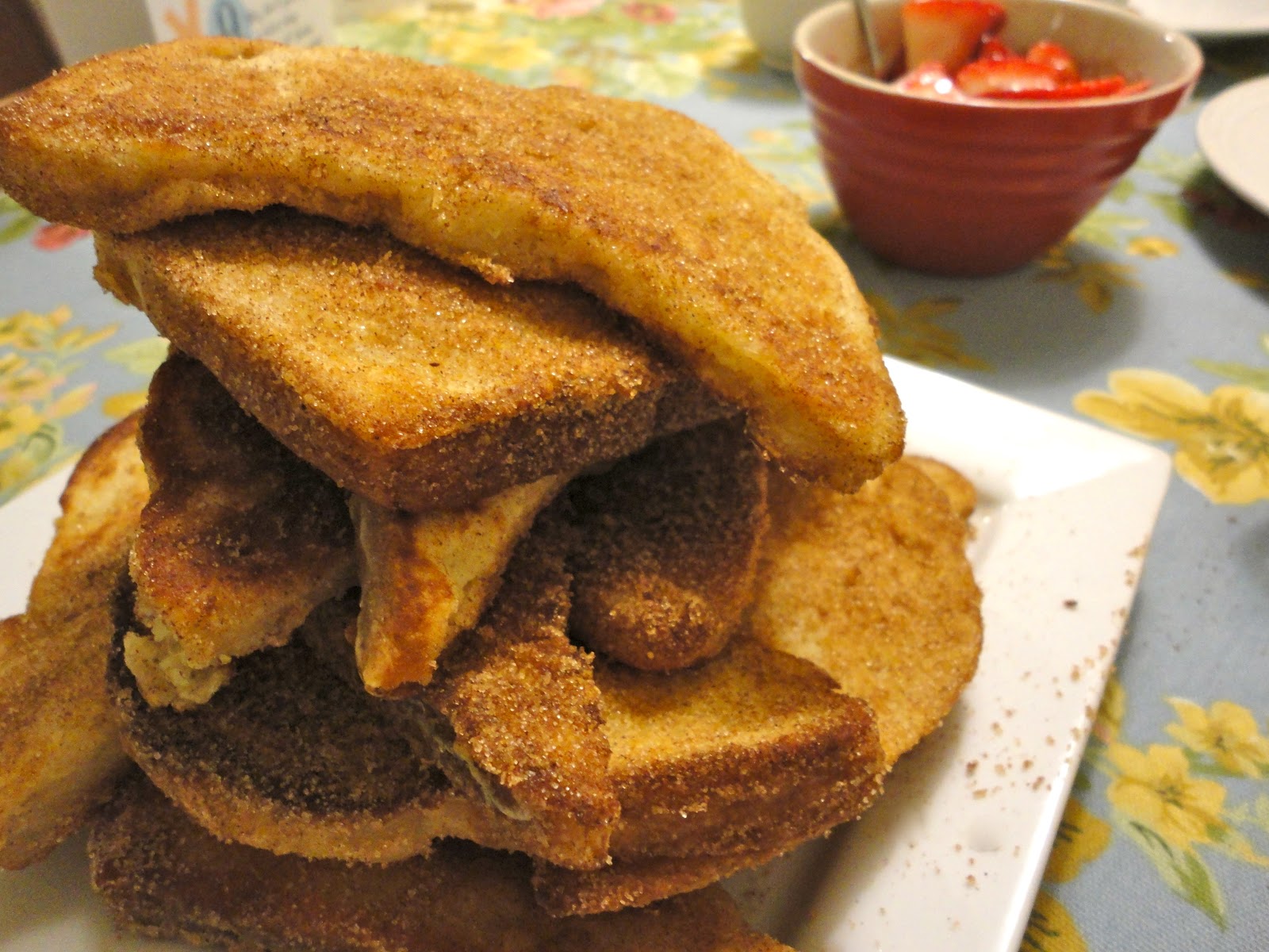 Blissful Baking: Cinnamon Sugar Puffed French Toast