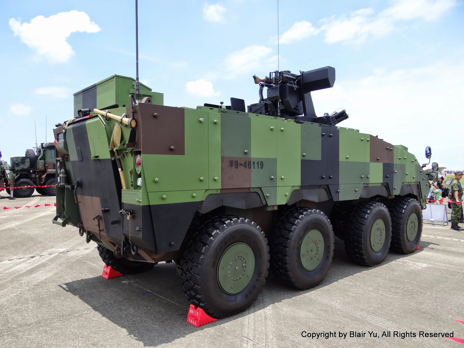 Blair's 軍事,警察及消防攝影: CM32 TIFV, Taiwan Infantry Fighting Vehicle 國造雲豹八輪 ...