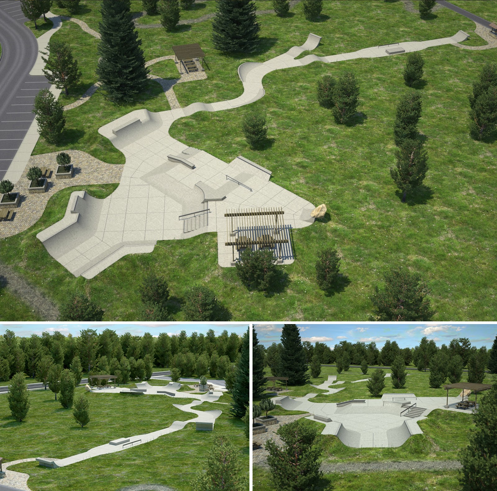 FRAMINGHAM MATTERS: Examples of Skateparks and sizes