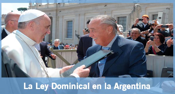 Ministerio Compartiendo La Verdad: Ley Dominical en Argentina La ...