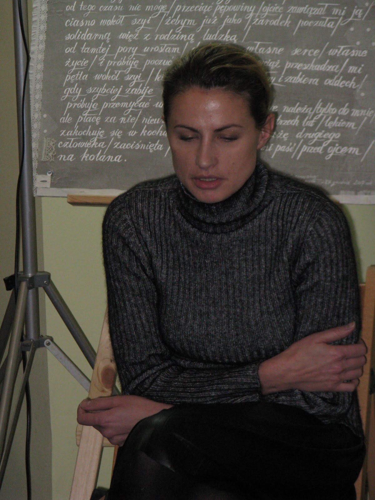 Zieloni Warszawa: Bez słów: Maska twardziela