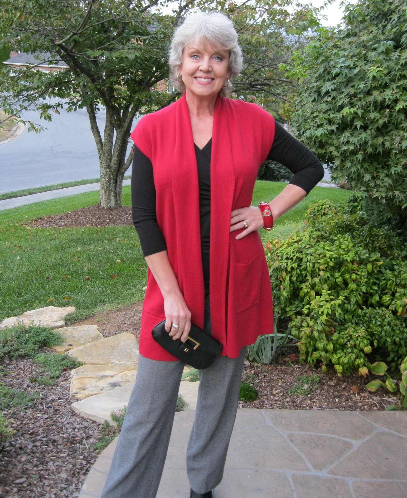 Fifty, not Frumpy: Long Sweater Vest