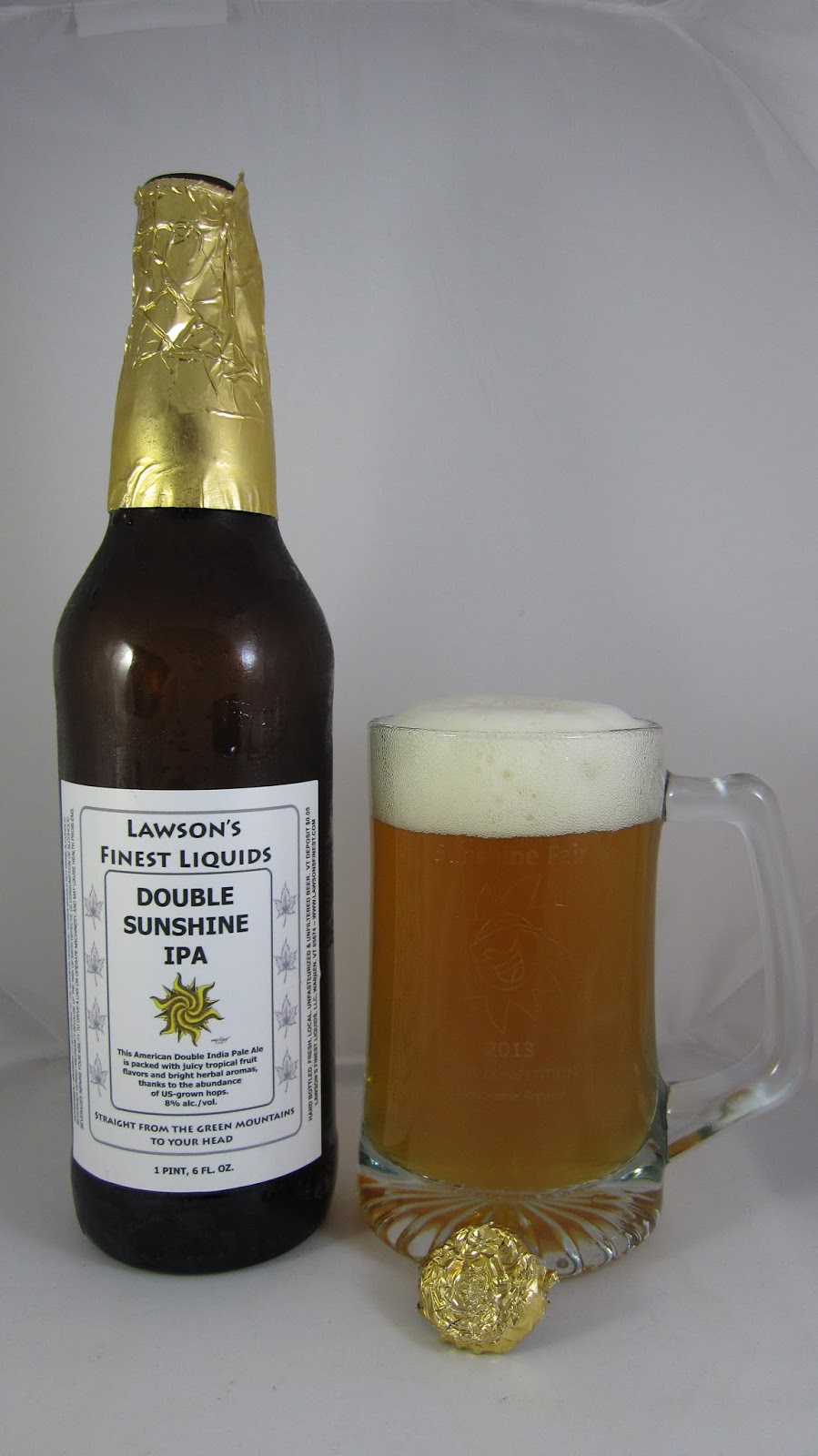 Reviewed: Lawson’s Finest Double Sunshine IPA • thefullpint.com