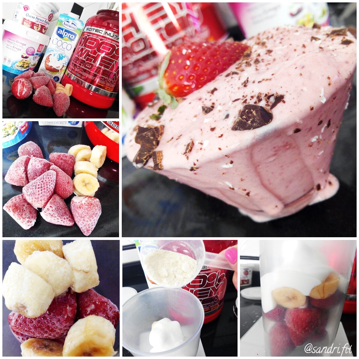 Sandri Fit: HELADO PROTEICO FIT