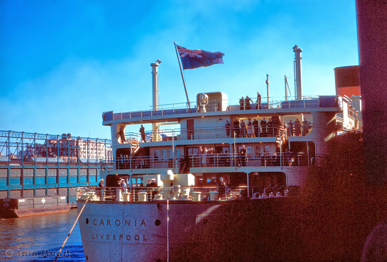 The Slide Guy: RMS Caronia