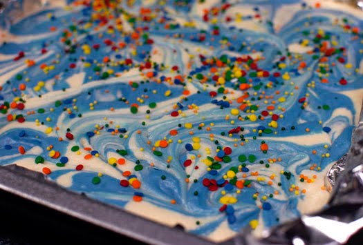 Langes Fädchen, Faules Mädchen: Birthday Cake Fudge