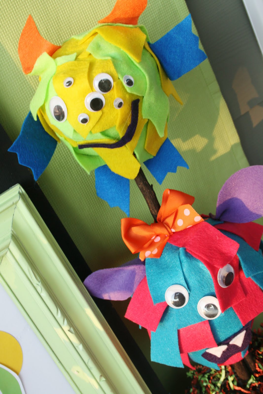 Kara's Party Ideas Colorful Monster Bash Party | Kara's Party Ideas