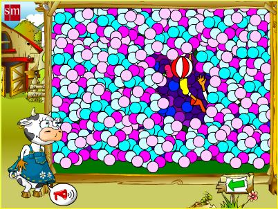 Jugando y aprendiendo juntos: Paca la vaca, manejo del ratón
