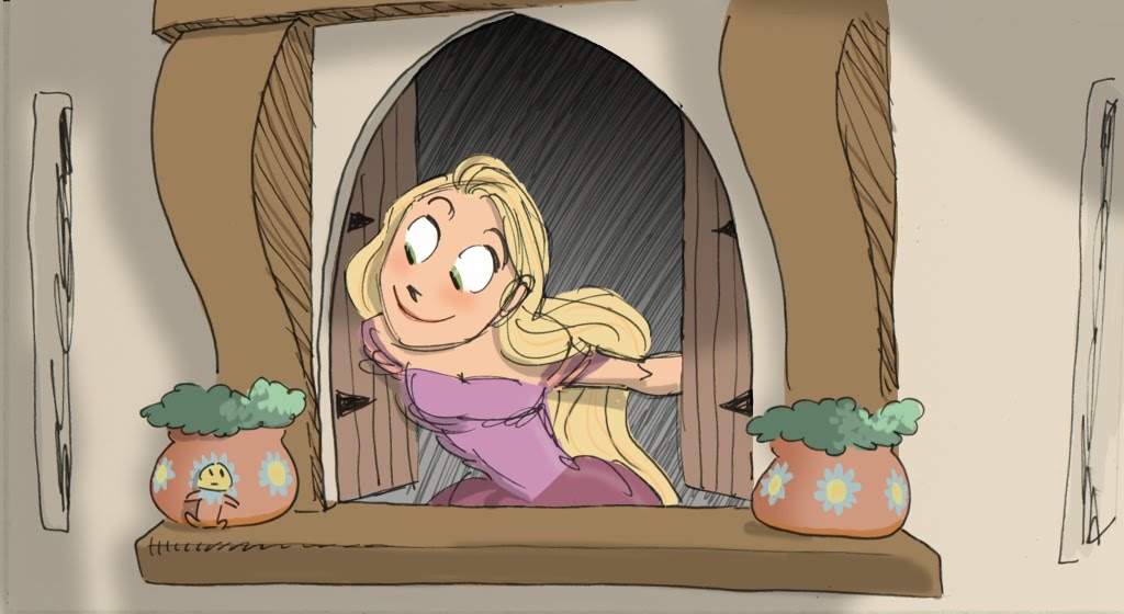 Living Lines Library: Tangled (2010) - Storyboards, Pack 1