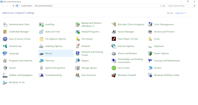Danh sách All Control Panel Items và hướng dẫn mở nhanh một khoản mục ...