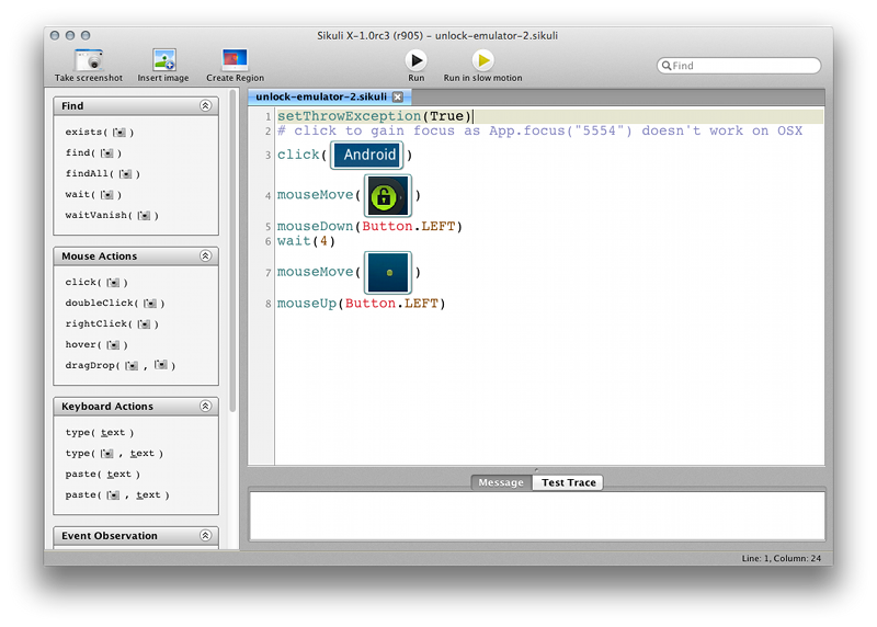 Diego Torres Milano S Blog Automated Android Testing Using Sikuli