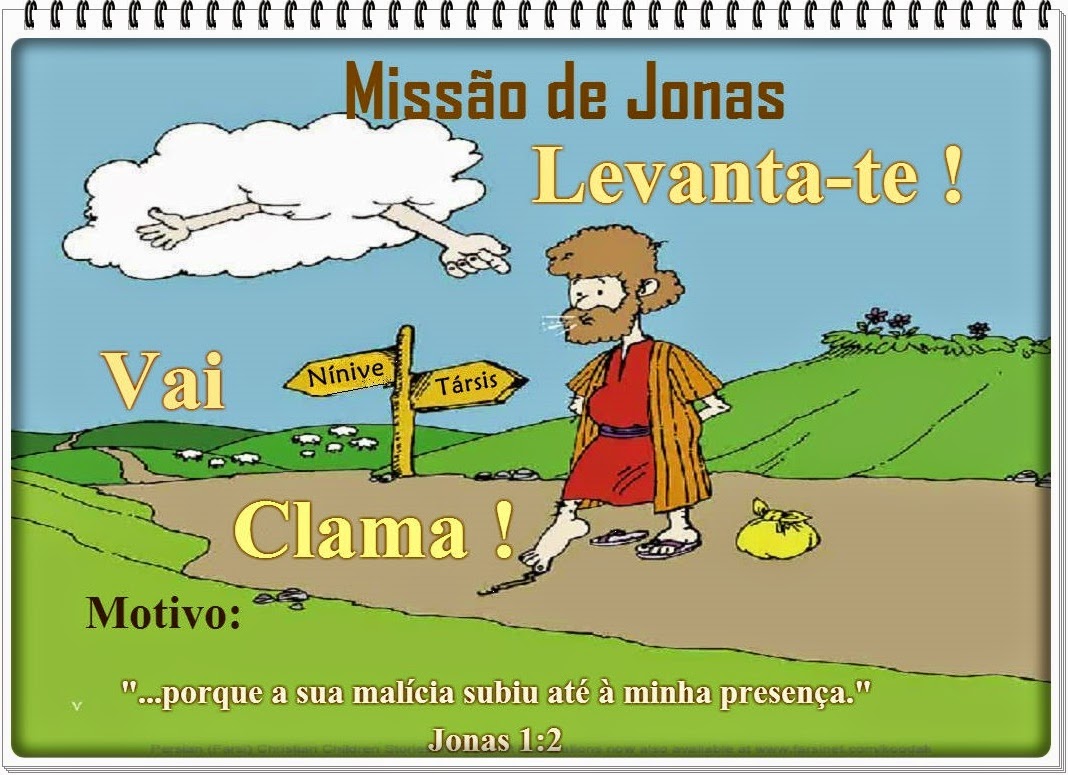 Palavra e Ação : Lições de Vida- Jonas 1