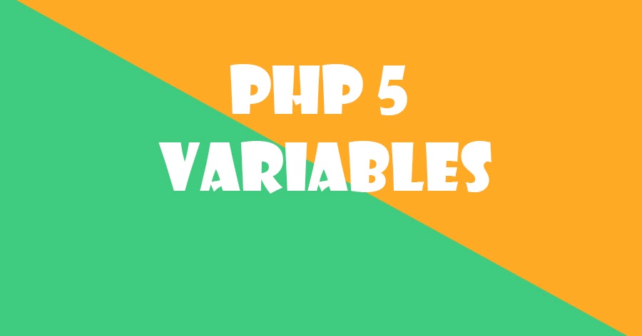 PHP 5 Variables