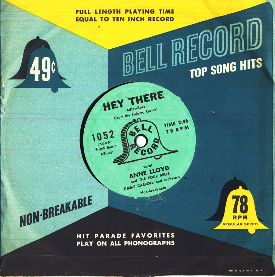 Eventized: A Michael Neno Blog: Four Bell Record Sleeves from the 1950s