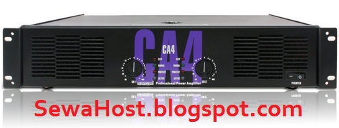 Spesifikasi power amplifier built up CA series CA 2 - CA 9