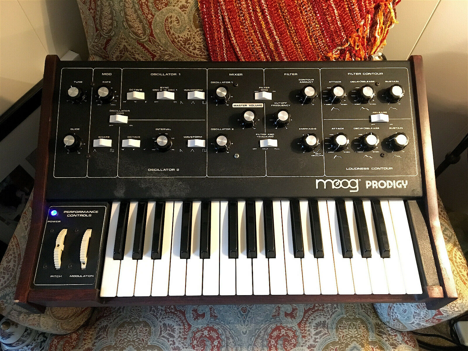 MATRIXSYNTH: Moog Prodigy 336A Analog Synth - Upgraded CV SN 9893