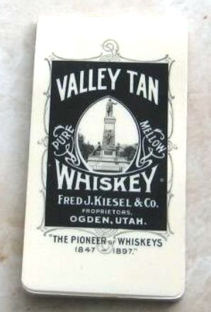 MemoriesandMiscellany: “Valley Tan” — The Utah Mormon Whiskey