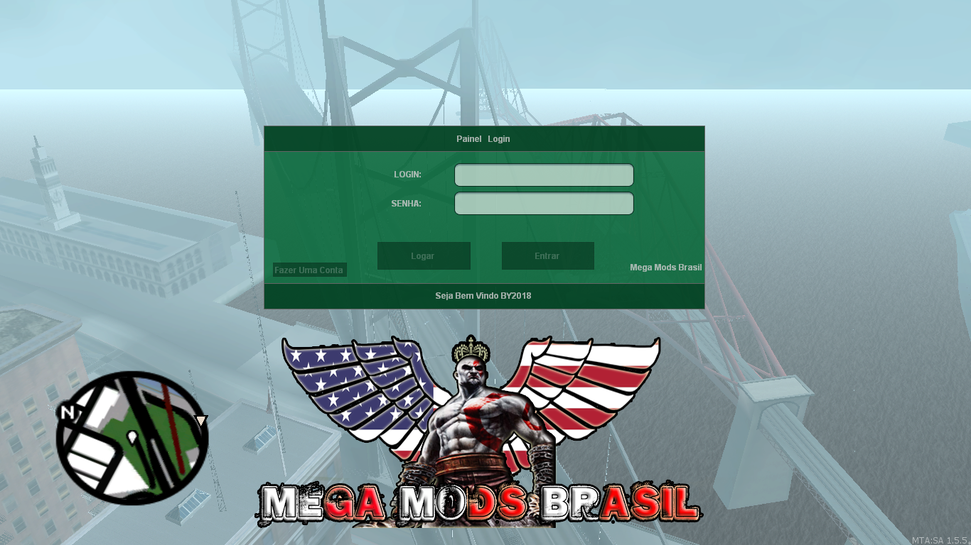 Painel Login Editavel DX - MTA Brasil