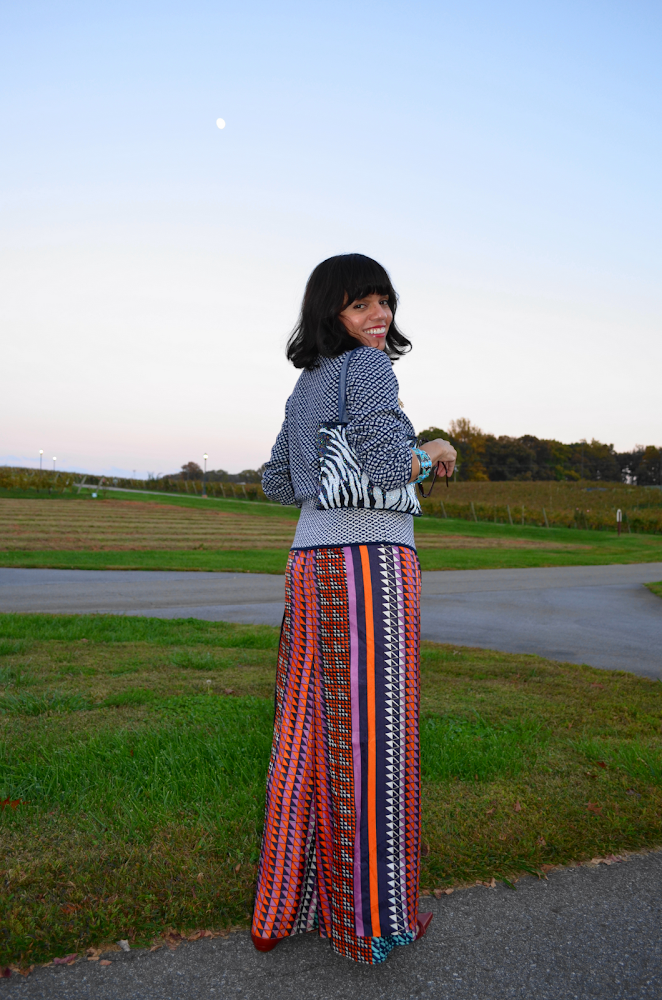 Mixing Various Patterns Outfit | MY SMALL WARDROBE
