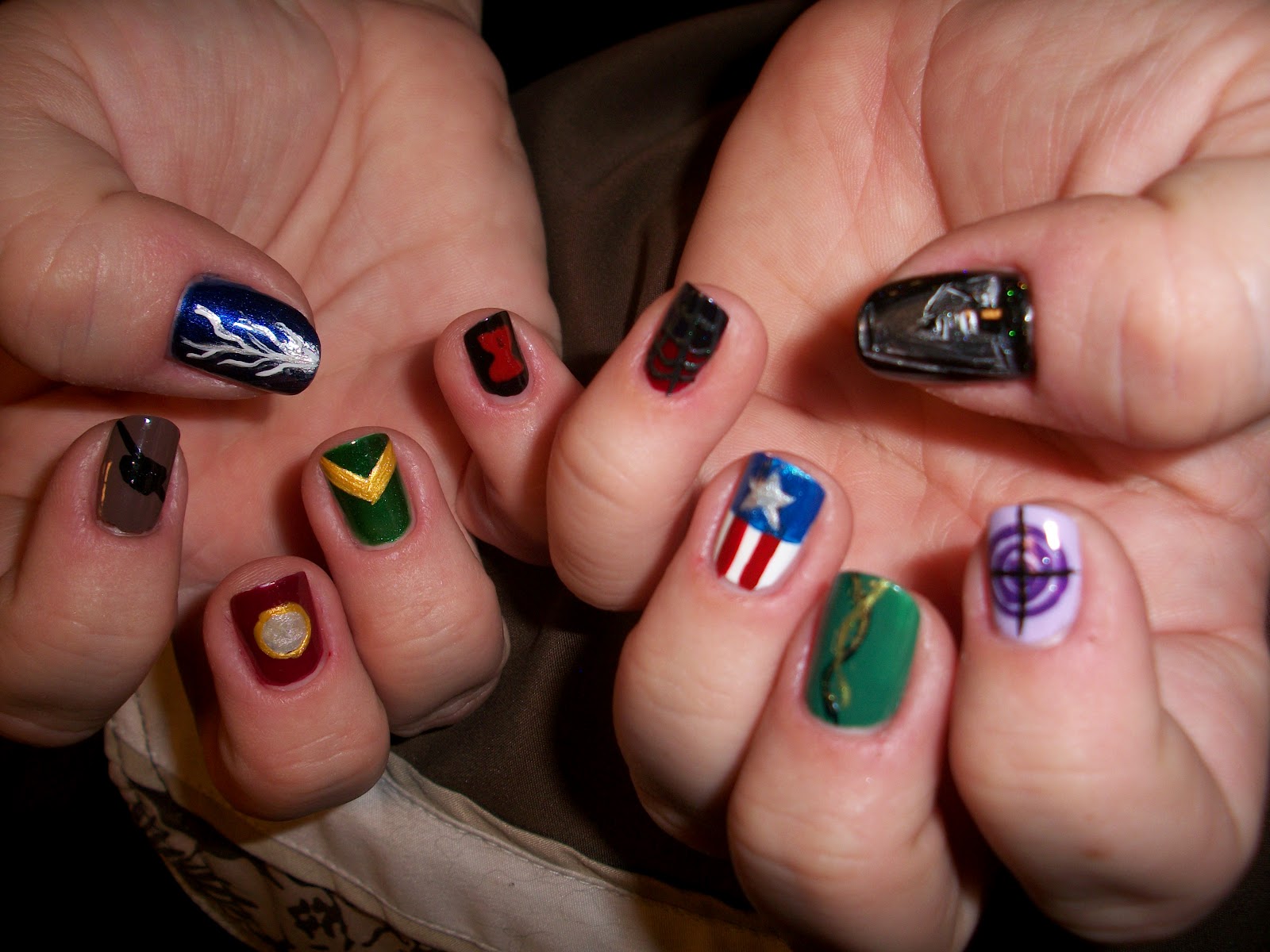 GelaNails: AVENGERS ASSEMBLE