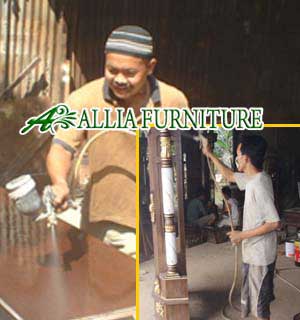 Warna pilihan finishing cat melamik - Allia Furniture